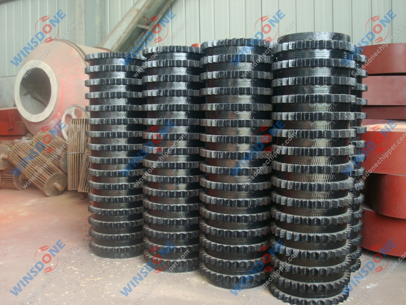 Drum chipper feed roller - Buy Wood chipper knife from WINSDONE