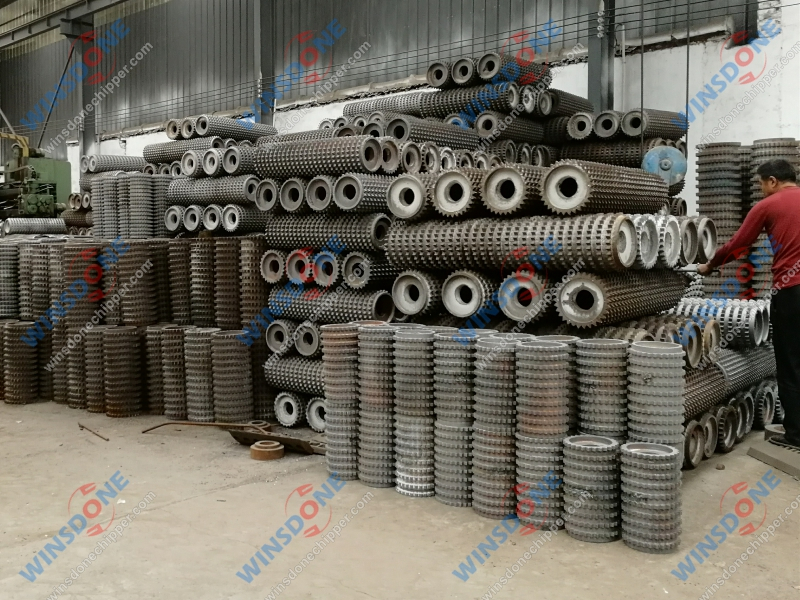 Drum chipper feed roller - Buy Wood chipper knife from WINSDONE